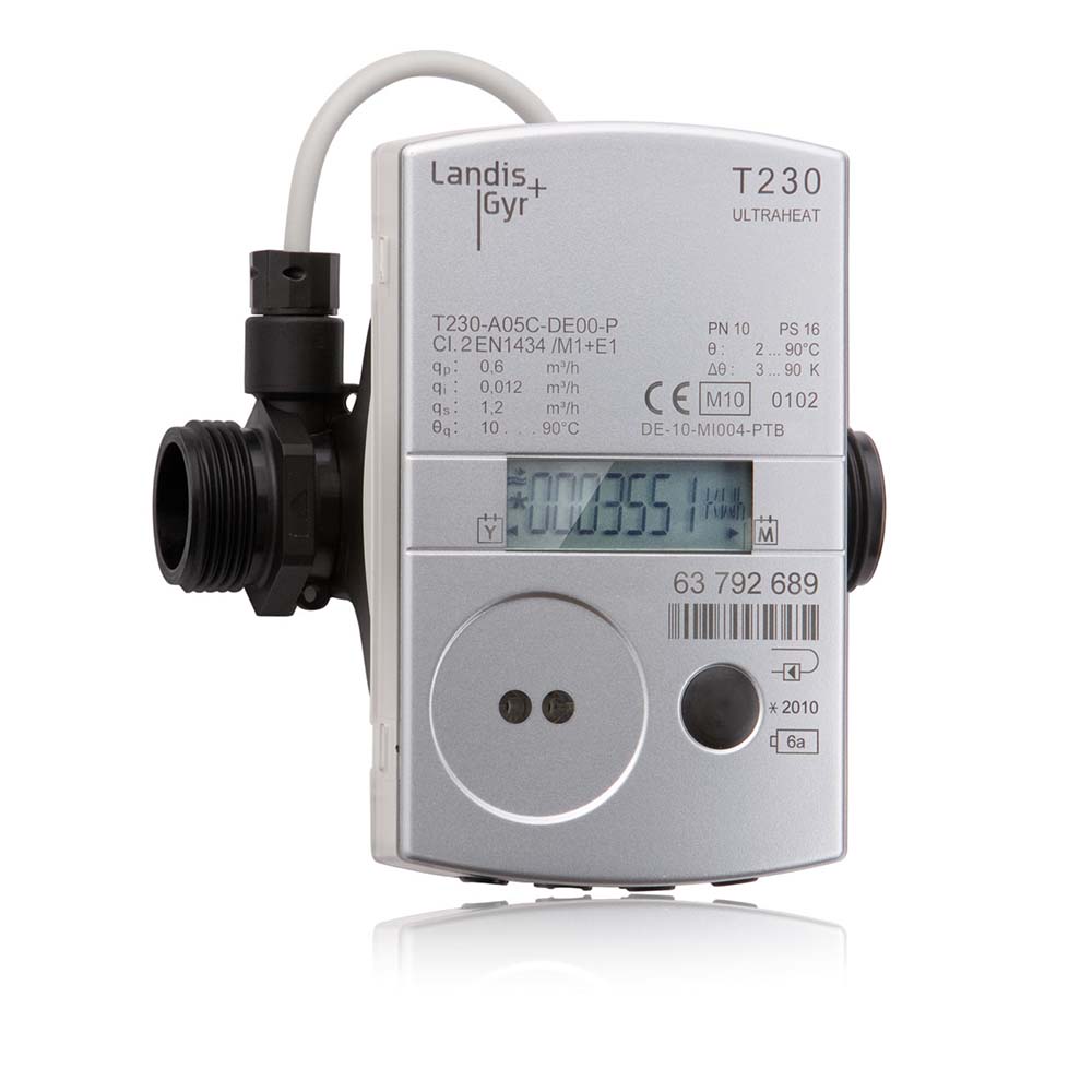 TLS± Kylmätare & Värmemätare T230 ᐅ Landis+Gyr